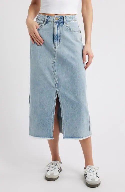 Rip Curl Denim Midi Skirt