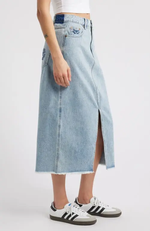 Rip Curl Denim Midi Skirt