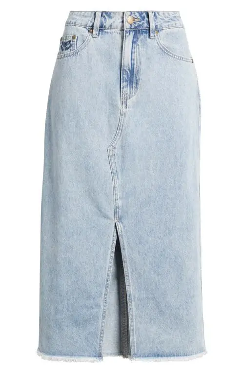 Rip Curl Denim Midi Skirt
