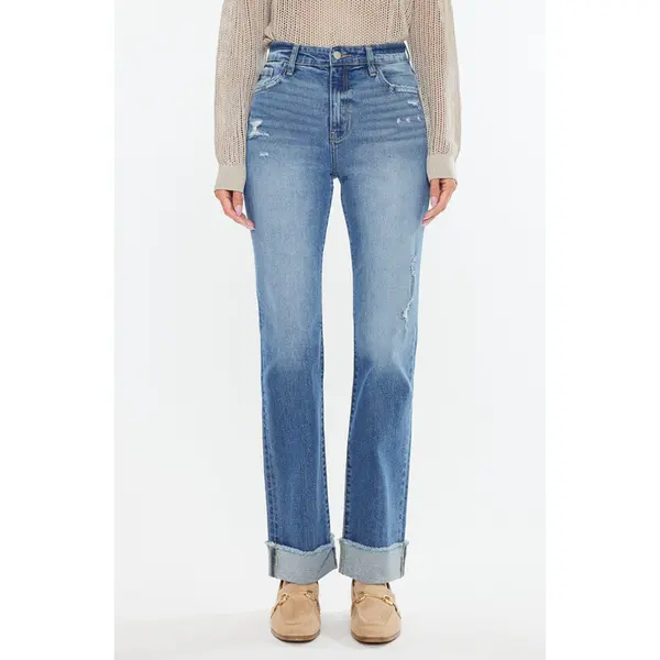 KANCAN Trini High Rise Straight Jeans