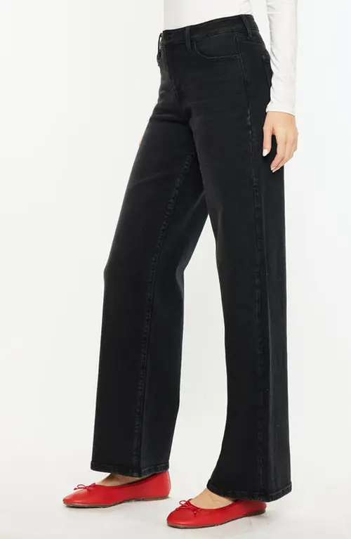 KANCAN High Rise Wide Leg Jeans