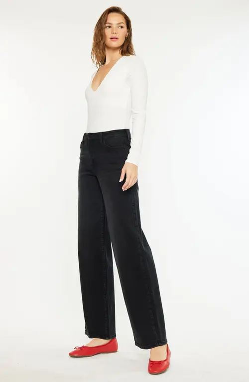KANCAN Cora High Rise Wide Leg Jeans