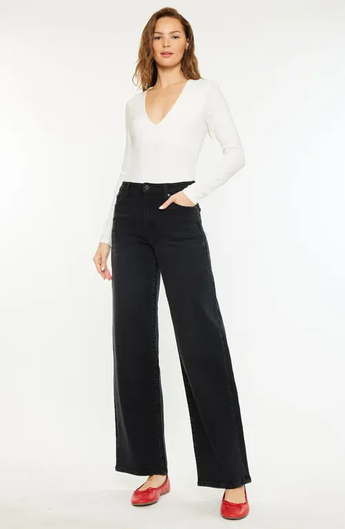 KANCAN Cora High Rise Wide Leg Jeans