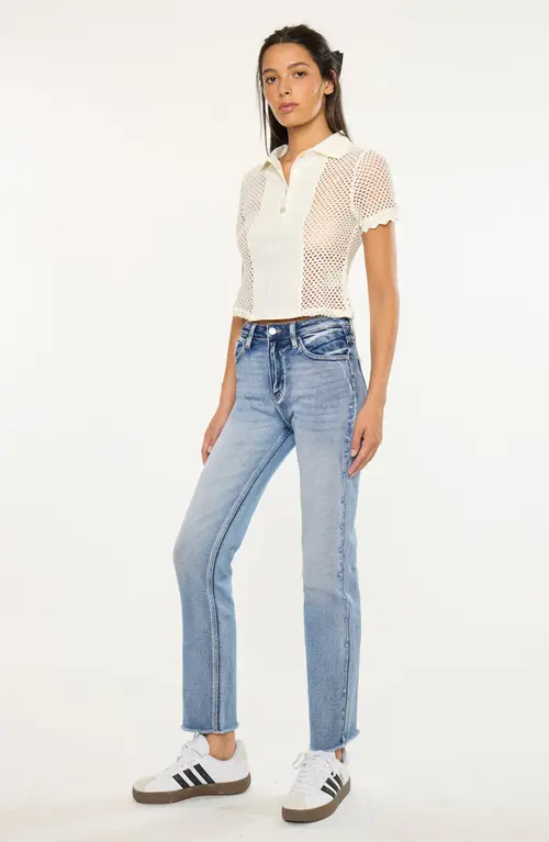 KANCAN Sadie High Rise Straight Leg Jeans