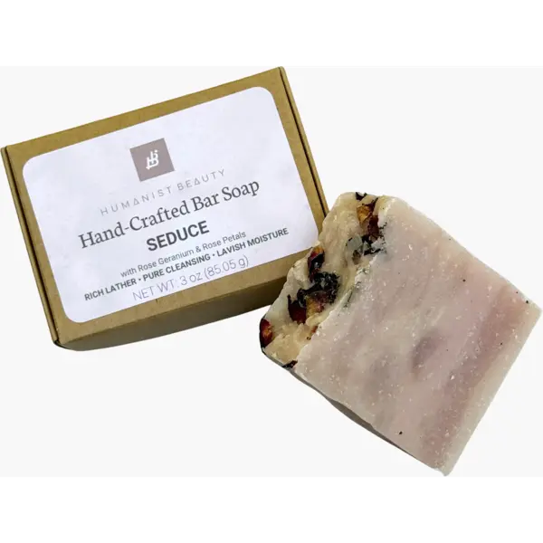 HUMANIST BEAUTY Hand-crafted Botanical Bar Soap - Seduce