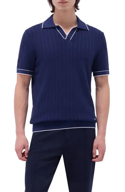Bugatchi Johnny Collar Rib Polo