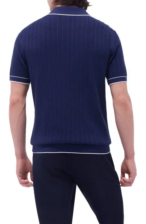 Bugatchi Johnny Collar Rib Polo