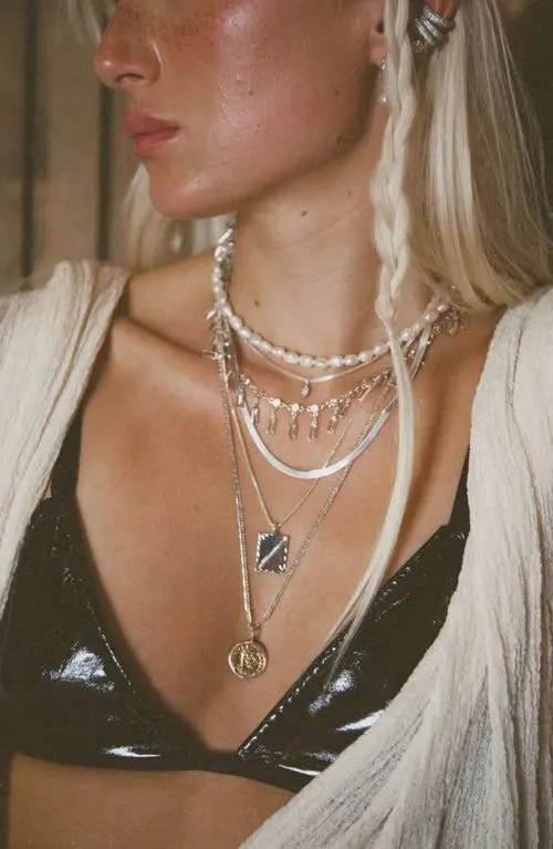 CHILD OF WILD Night Sky Zirconia Collar Necklace