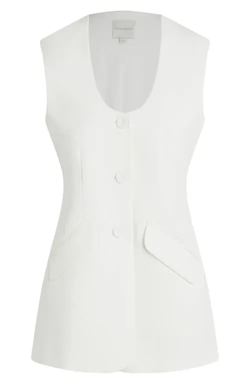FAVORITE DAUGHTER The Diana Vest - Ivory