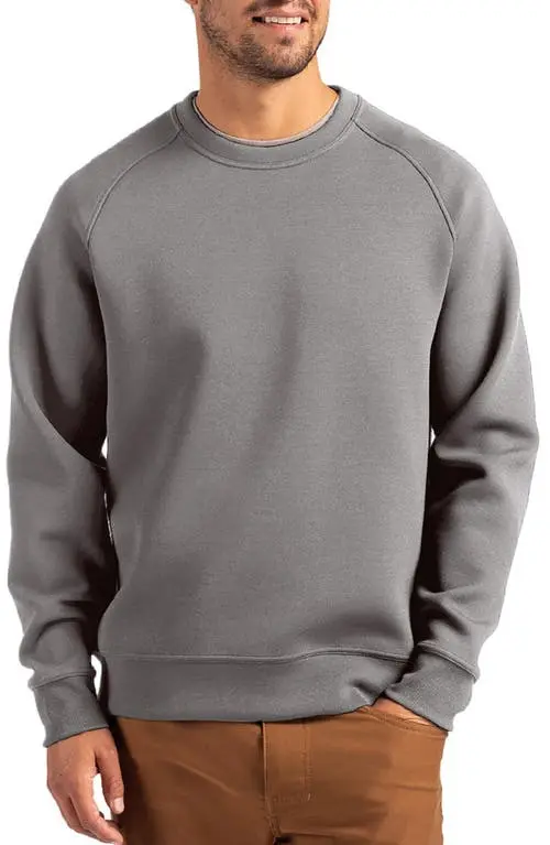 Cutter & Buck Roam Crewneck Pullover - Elemental Grey