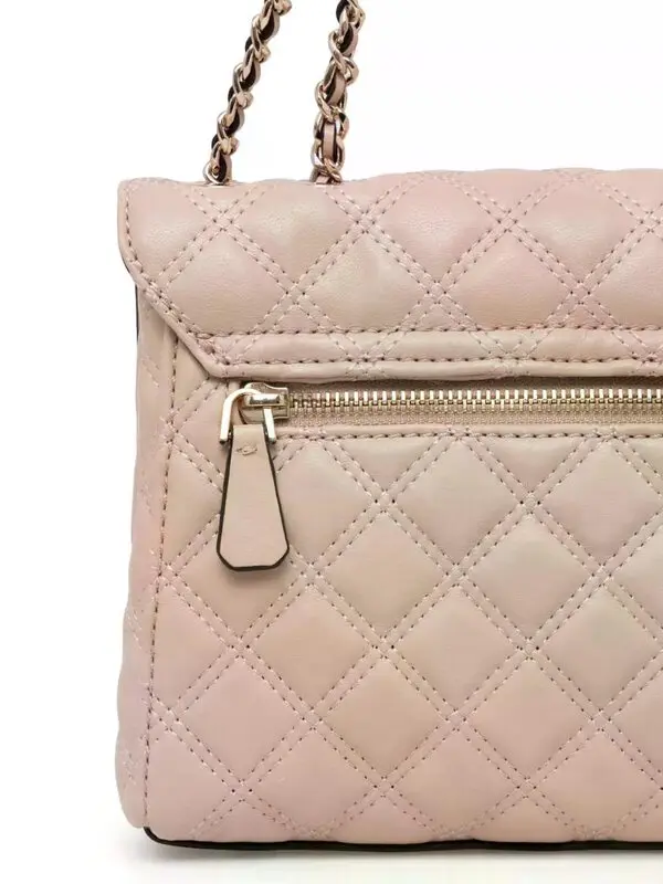Guess Logo-plaque Crossbody Bag - Pink