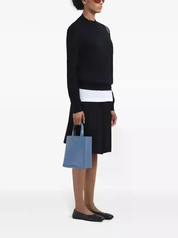 Marni Pleated Midi Skirt