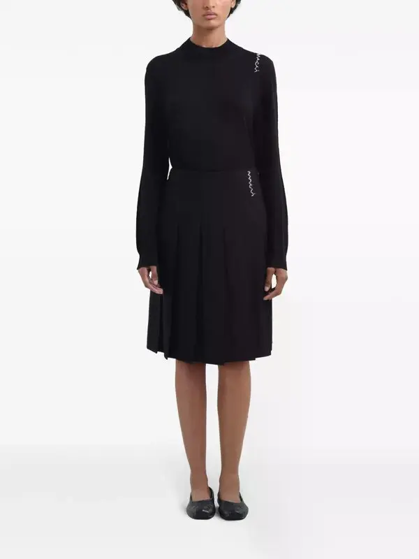 Marni Pleated Midi Skirt