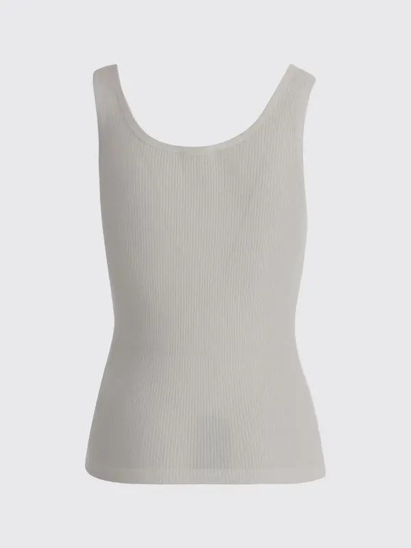 Chloé Ribbed Logo Tank Top