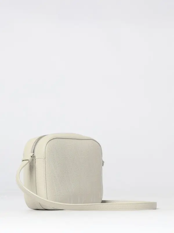 Armani Exchange Textured Monogram Crossbody Bag - Sand