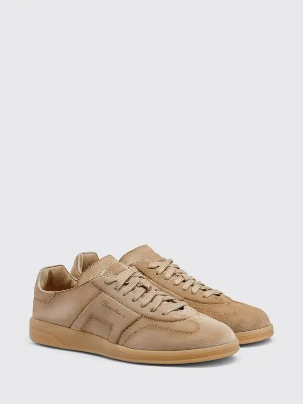 Santoni Lace-up Sneakers - Natural