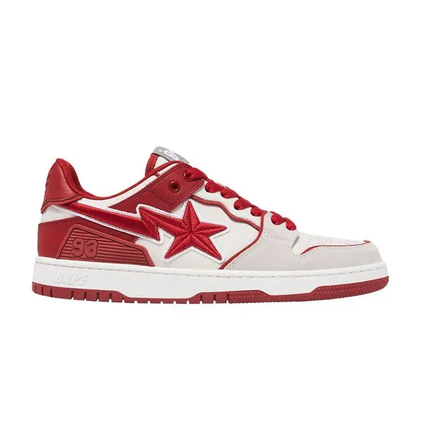A BATHING APE Sk8 Sta #5 Sneakers - Red