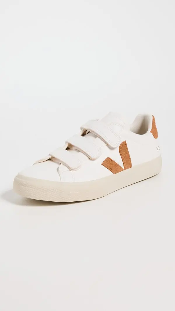 VEJA Recife Velcro Sneakers - Extra-white Umber