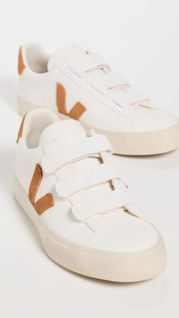 VEJA Recife Velcro Sneakers - Extra-white Umber