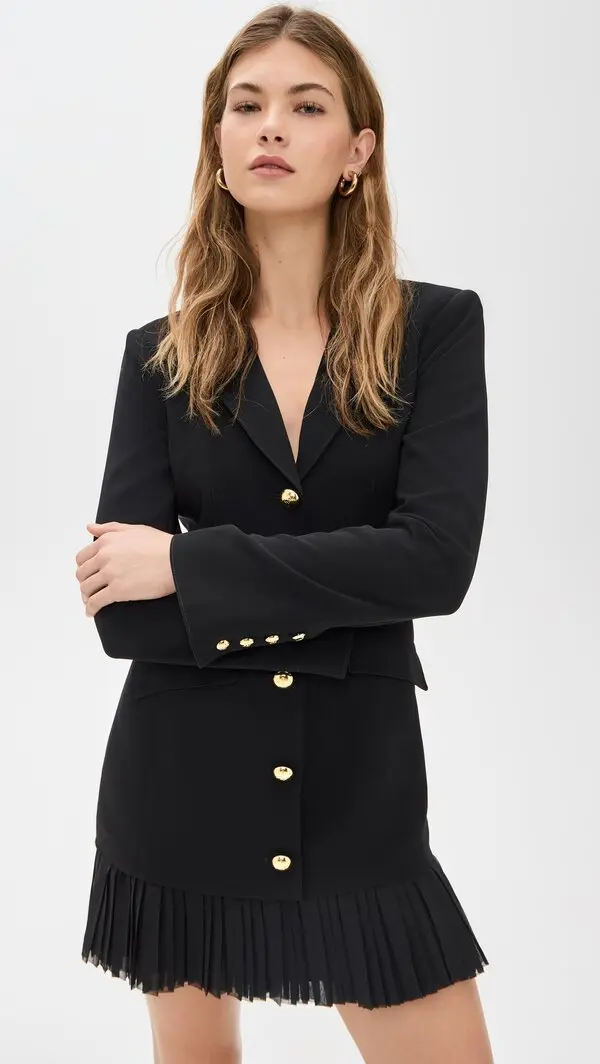 Cinq  Sept Long Sleeve Regan Dress In Black - 70% Off | Editorialist