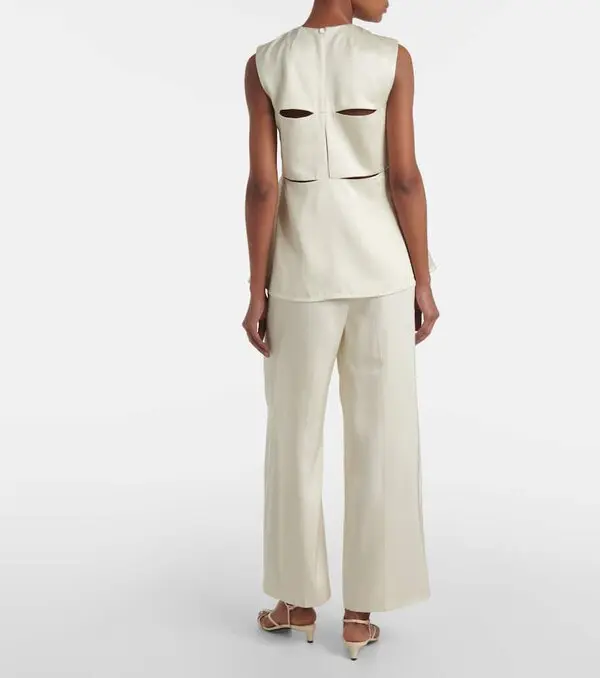 JIL SANDER Peplum Top