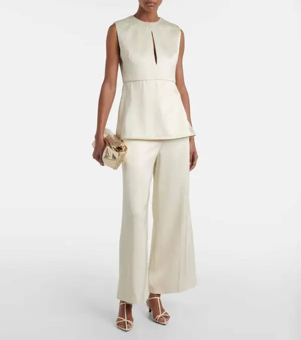 JIL SANDER Peplum Top