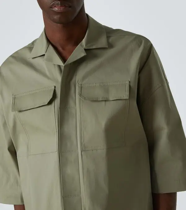 Rick Owens Magnum Tommy Cotton-blend Poplin Shirt