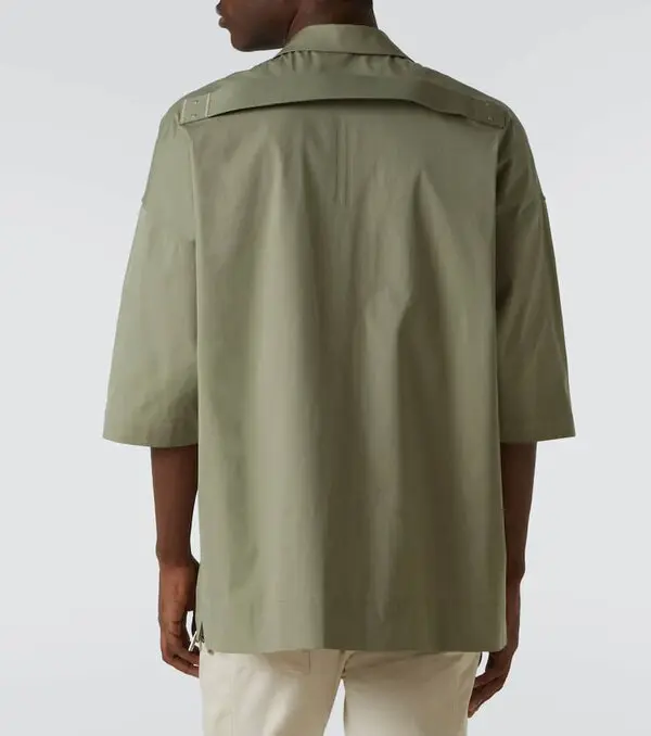 Rick Owens Magnum Tommy Cotton-blend Poplin Shirt