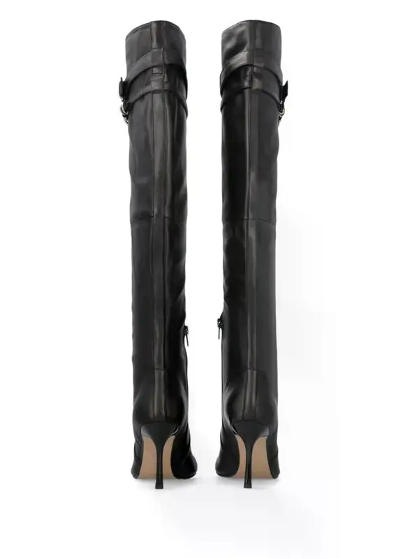 Pinko Leather Over-the-knee Boots