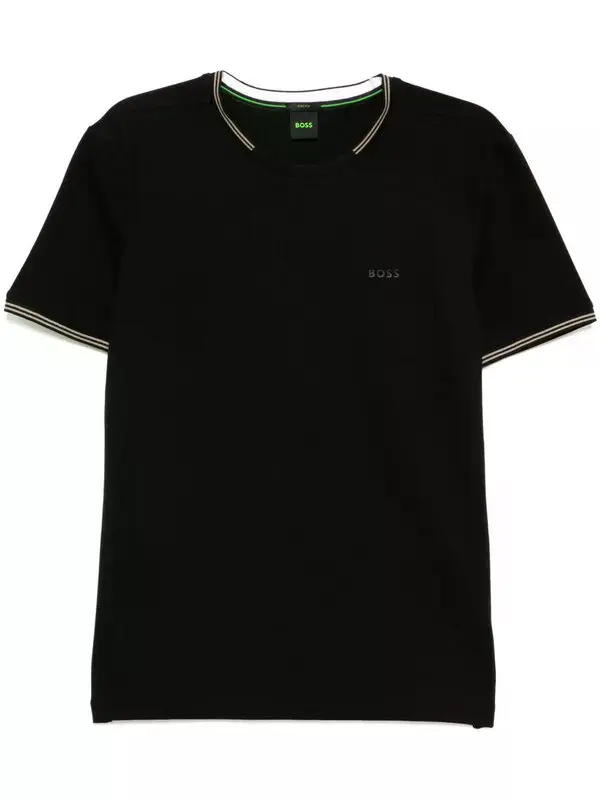 BOSS Logo-print T-shirt - Black