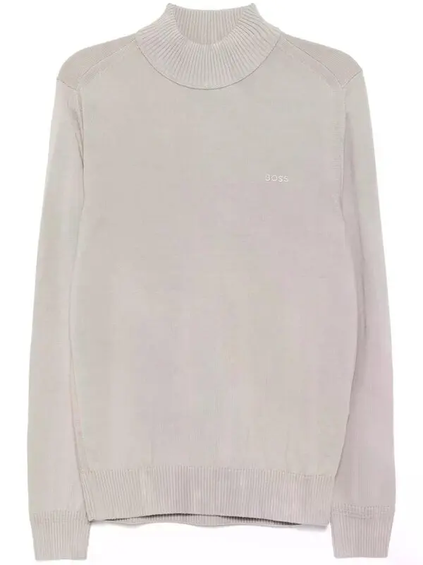 BOSS Logo-embroidered Jumper