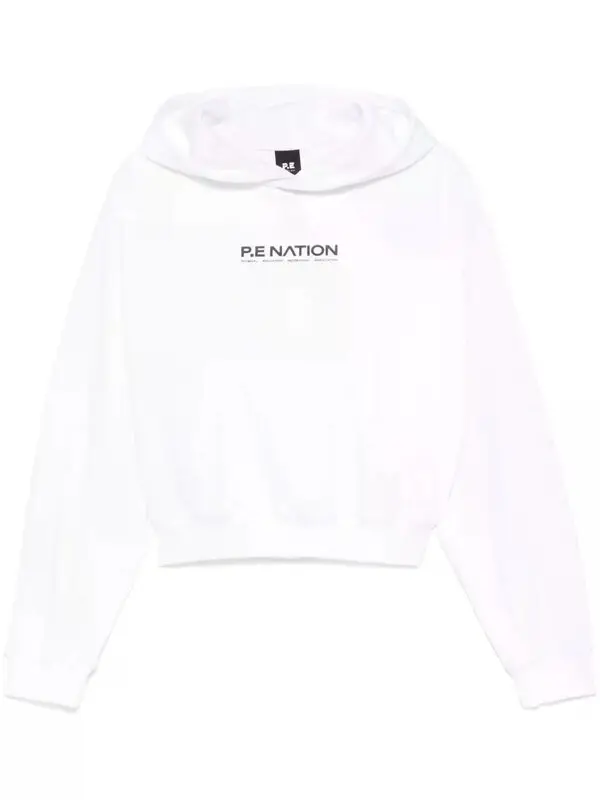 P.E Nation Transition Hoodie - White