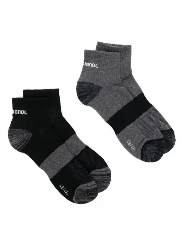 Rossignol Lycian Socks Pack Of Two - Black