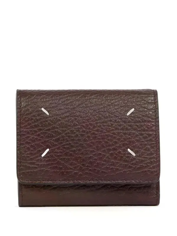 MAISON MARGIELA Clip 3 Wallet - Brown