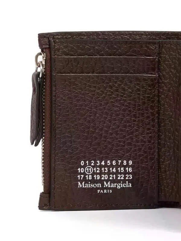 MAISON MARGIELA Clip 3 Wallet - Brown