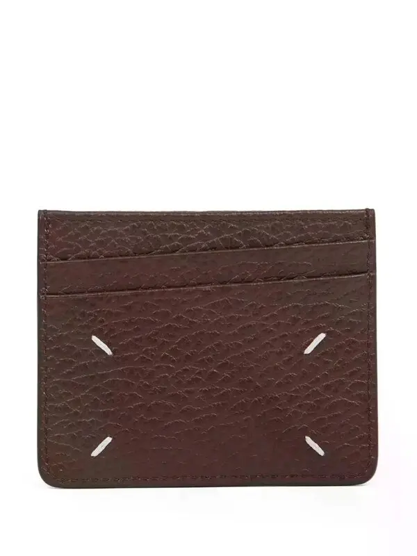 MAISON MARGIELA Slim 6cc Cardholder - Brown