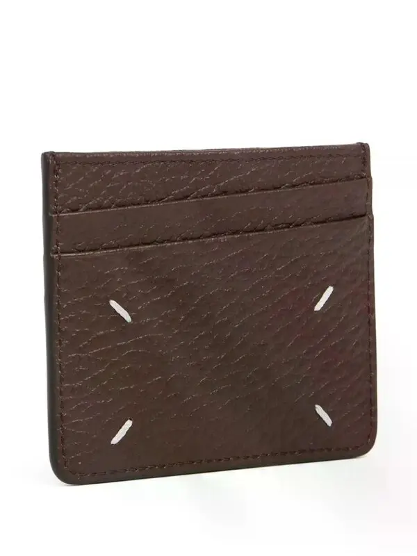 MAISON MARGIELA Slim 6cc Cardholder - Brown