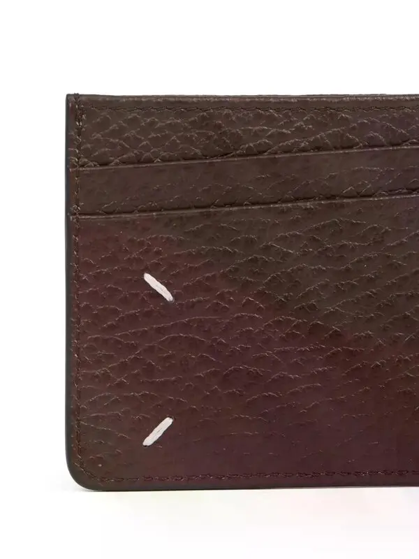 MAISON MARGIELA Slim 6cc Cardholder - Brown