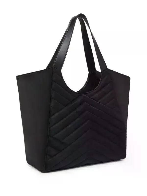 Pinko Quilted Tote - Black