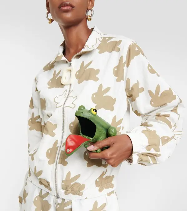JW Anderson Frog Clutch - Green