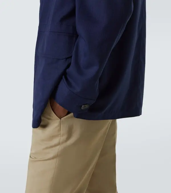 Brioni Wool And Silk Jacket