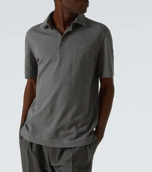 Zegna Cotton Polo Shirt