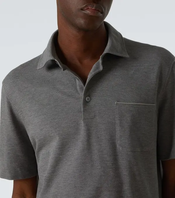 Zegna Cotton Polo Shirt
