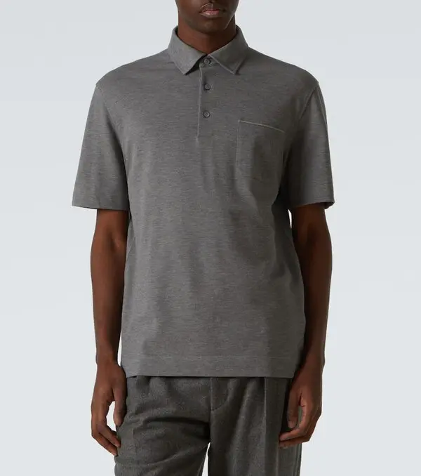 Zegna Cotton Polo Shirt