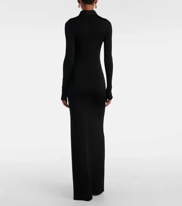 Balenciaga Jersey Maxi Dress