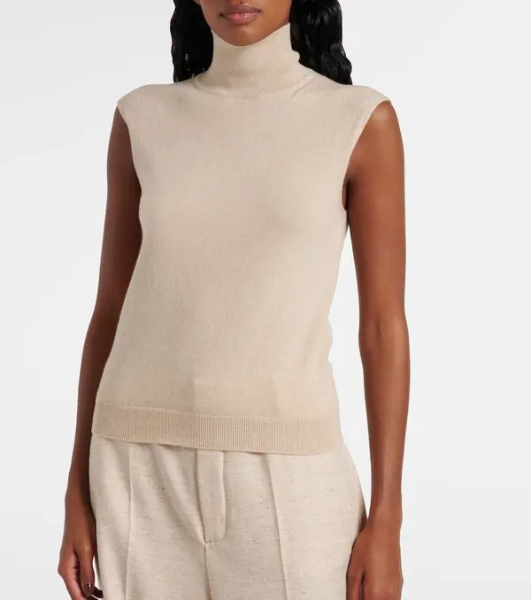 Loro Piana Cashmere Turtleneck Top