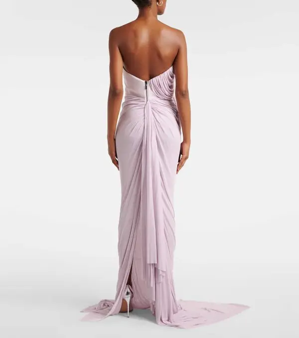 Maticevski Systema Draped Gown - Purple