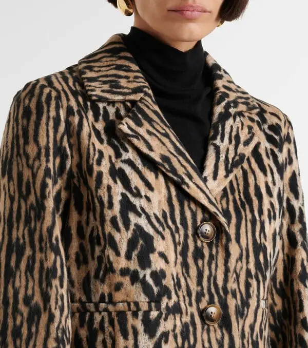 Rixo Leila Leopard-print Jacket