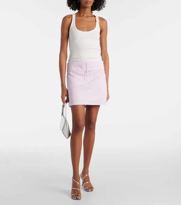 COURREGES Belted Miniskirt