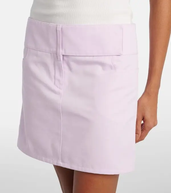 COURREGES Belted Miniskirt